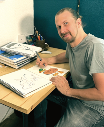 Ridge graduate Jason Lange doodles way to daily dose of joy | News ...